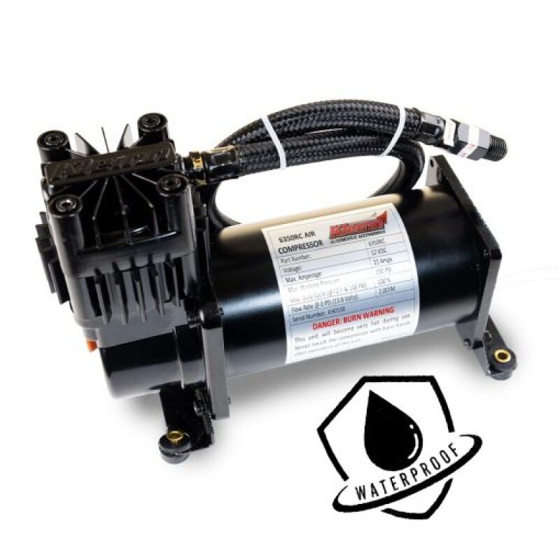 Kleinn 150 PSI Air Compressor - Waterproof/ 100 Percent Duty Cycle ...